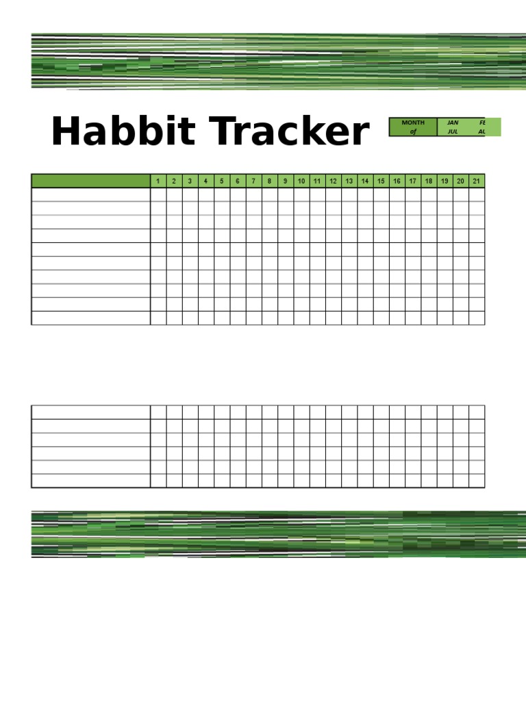 Habbit Tracker | PDF