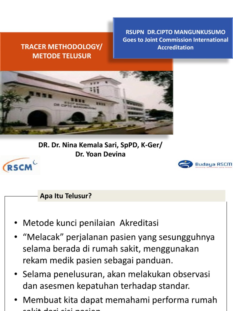 Tracer Methodology - rscmID PDF | PDF