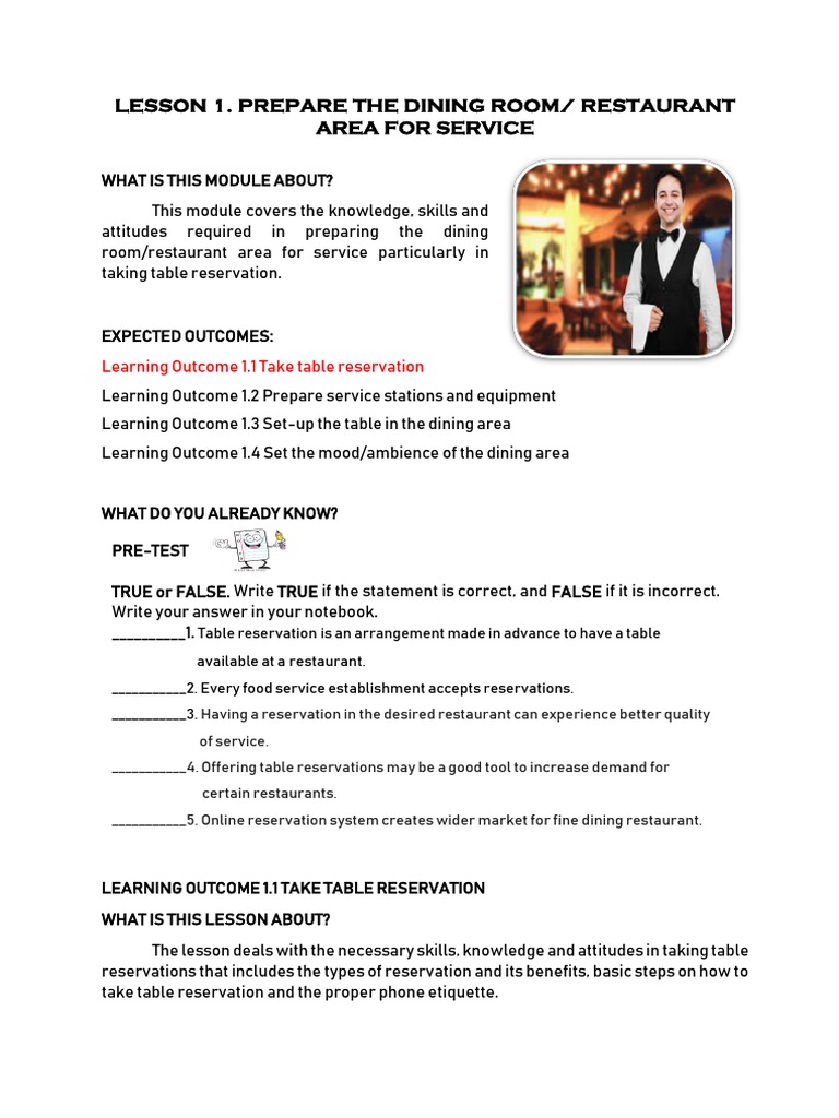 FBS Module Table Reservation | PDF | Business