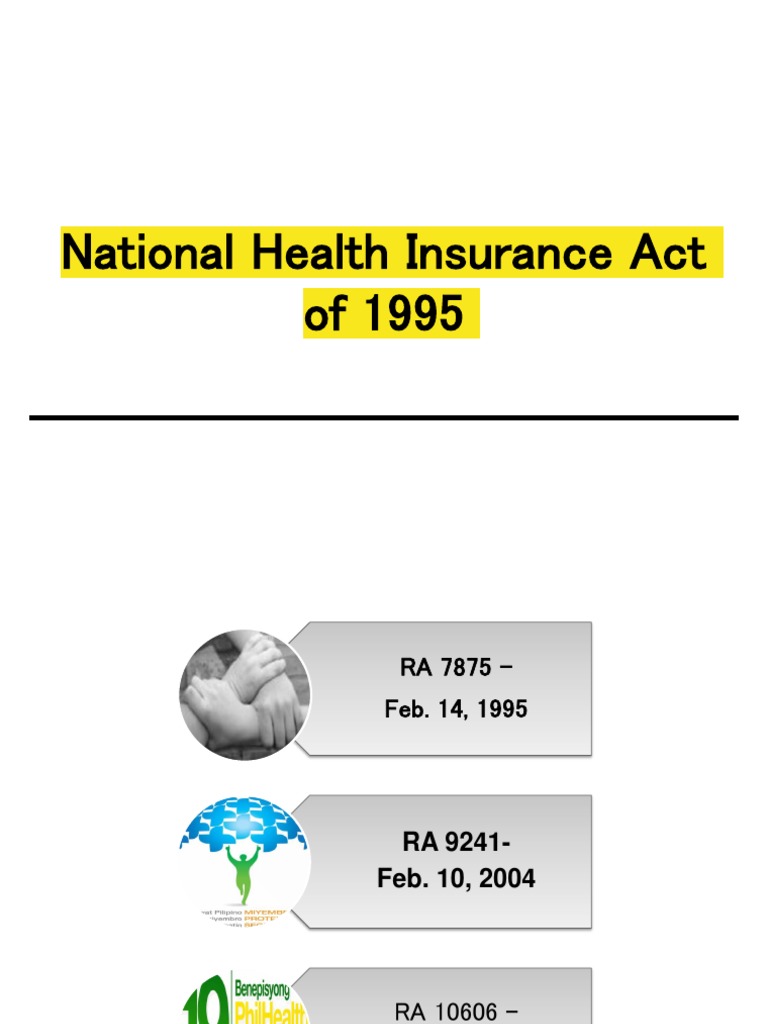 National Health Insurance Act of 1995 | PDF | Medicare (United States ...