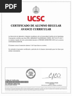 Certificado de Alumno Regular UBA CBC | PDF
