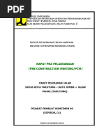 Draft Contoh CCO Dan Justifikasi Teknis | PDF | Teknologi & Rekayasa