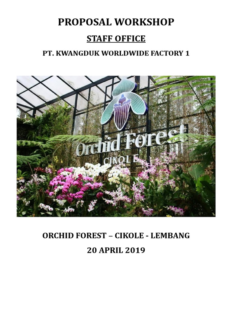 Workshop Staff PT. Kwangduk | PDF