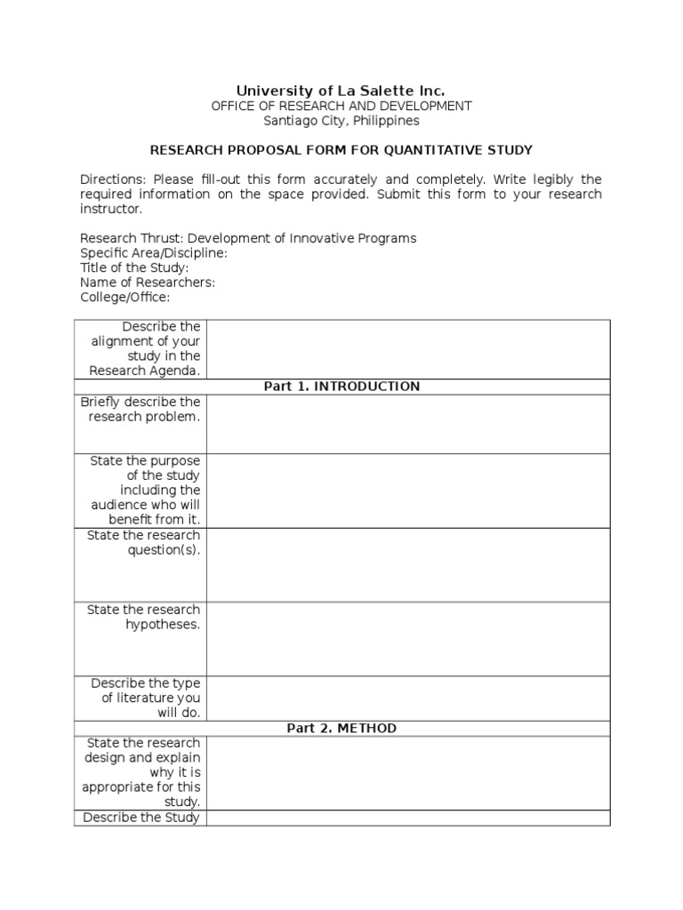 Research Proposal Form | PDF | Career & Growth | Computers
