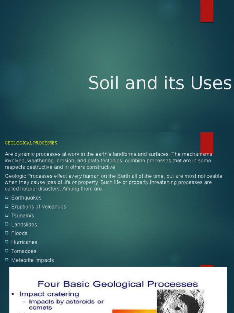Soil and Its Uses | PDF | Tillage | Soil