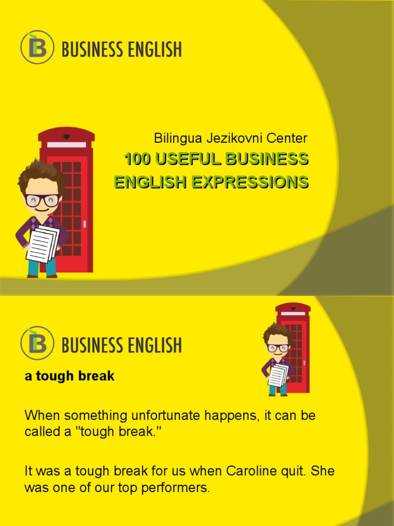 100 Business English Expressions PDF | PDF | Taxes | Business