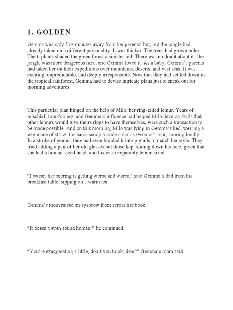 Golden | PDF | Nature