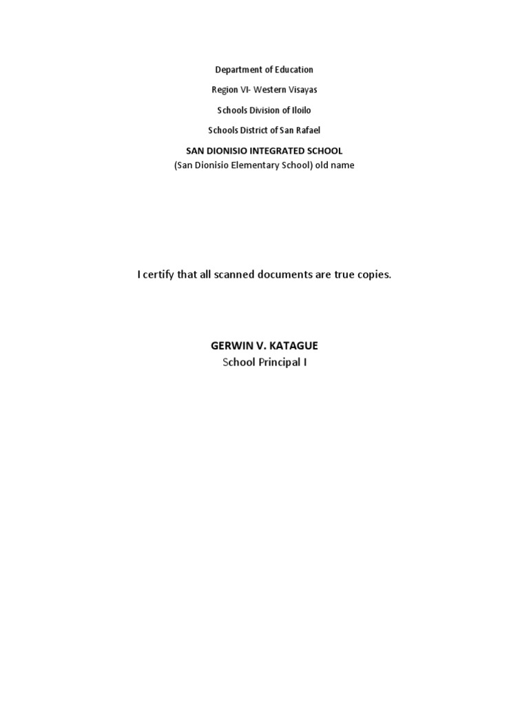 Department of Education | PDF