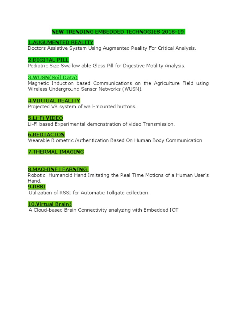 Special Sensors Titles | PDF | Computers | Technology & Engineering