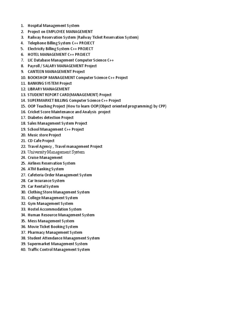 Class 12 Project Choices | PDF | Service Industries | Computing