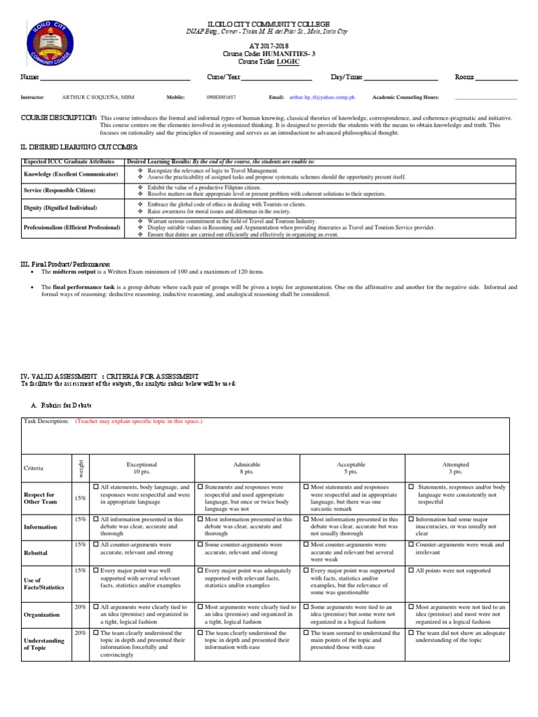 Advanced Keyboarding Syllabus 2018-2019 | PDF | Logic | Inference
