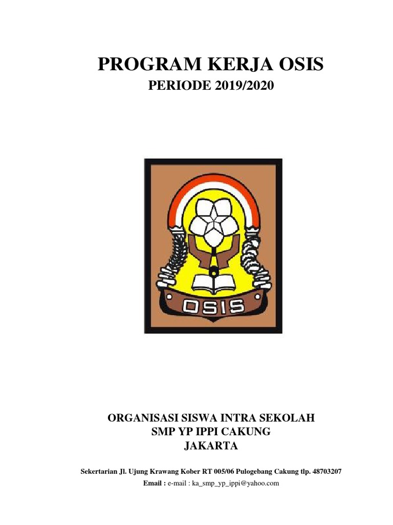 Program Kerja Osis | PDF