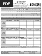 Guideline in Preparing BIR Form 1604E and Alphalist of Payees | PDF ...