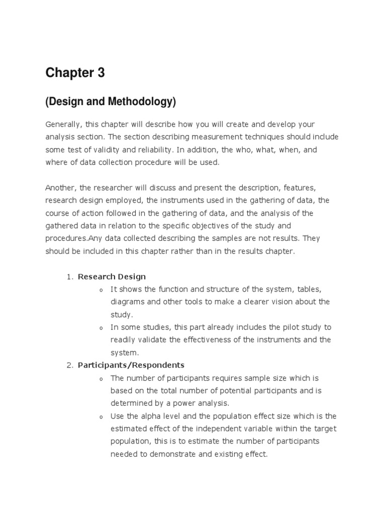 Design and Methodology | Download Free PDF | Research Design ...