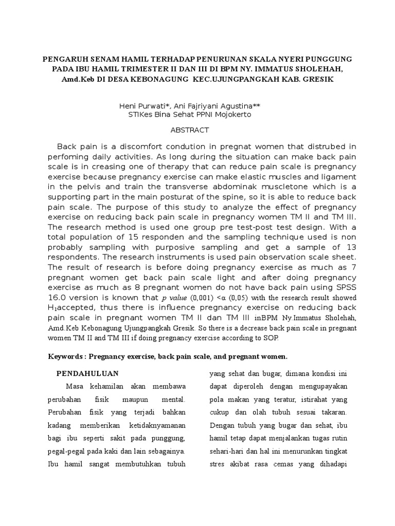 Heni Purwati, Ani Fajriyani Agustina Stikes Bina Sehat Ppni Mojokerto ...