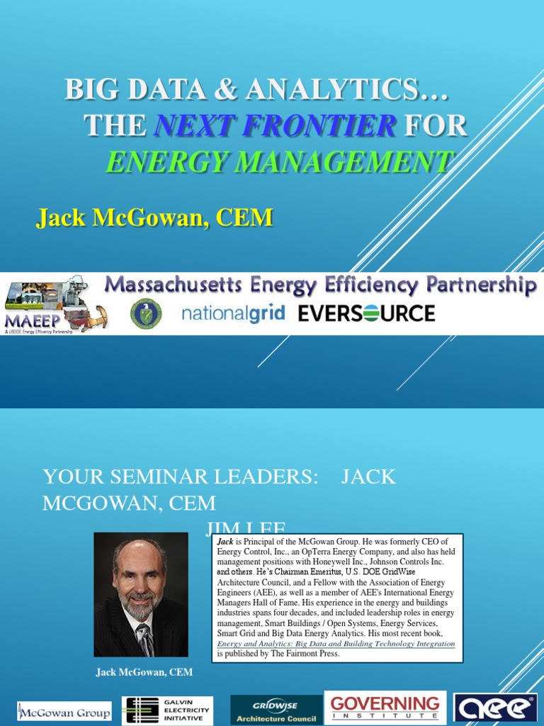Big Data for Energy Managers | PDF | Distributed Generation | Analytics