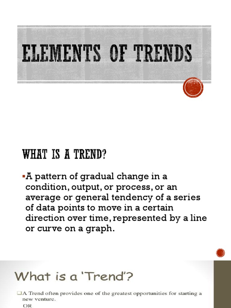 Elements of Trends | Download Free PDF | Communication | Clothing