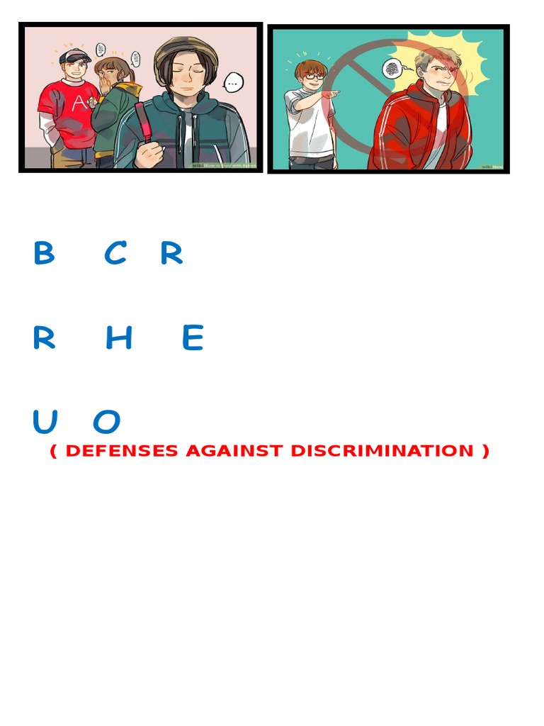 Defences Against Discrimination-1 | PDF