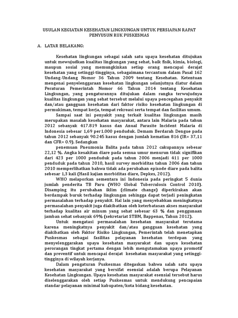 Tabel Ruk Kesling 2019 | PDF