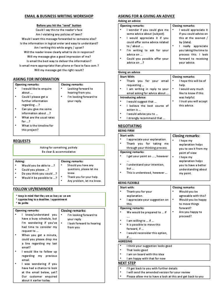 Basic Email - English | PDF