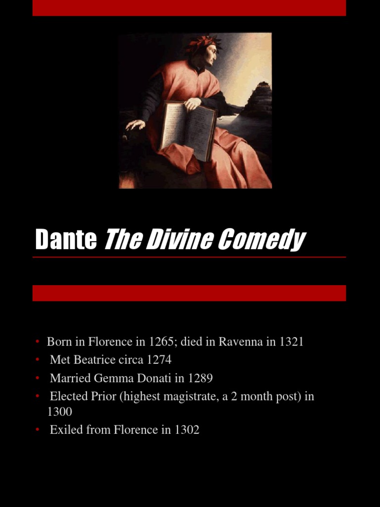 Dante's Divine Comedy | PDF | Divine Comedy | Dante Alighieri