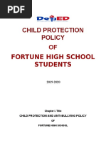 DepEd Child Protection Policy Booklet | PDF | Child Protection ...