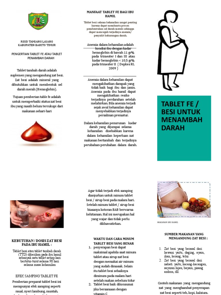 Leaflet Tablet Fe | PDF