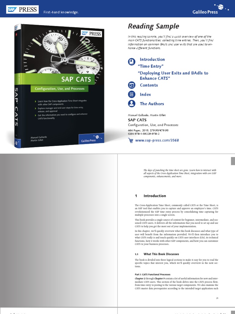Cats PDF | PDF | Sap Se | User Interface