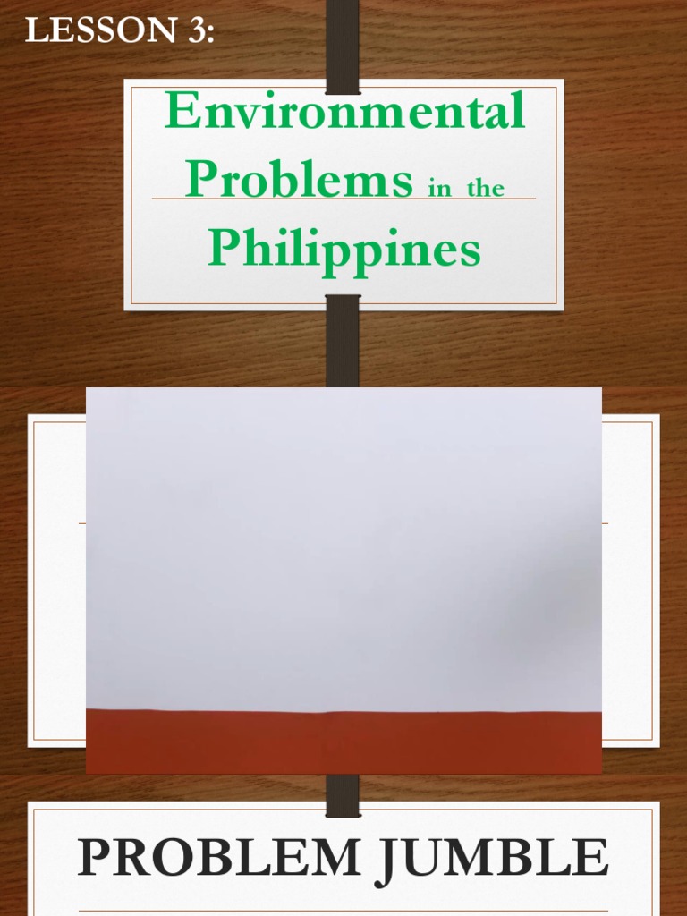 LESSON 3 - Environmental Problems | PDF