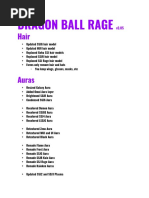 Credits To Mod Creators (LukXsu Modpack Sparking Zero Mods) | PDF | Dragon Ball | Male Martial ...
