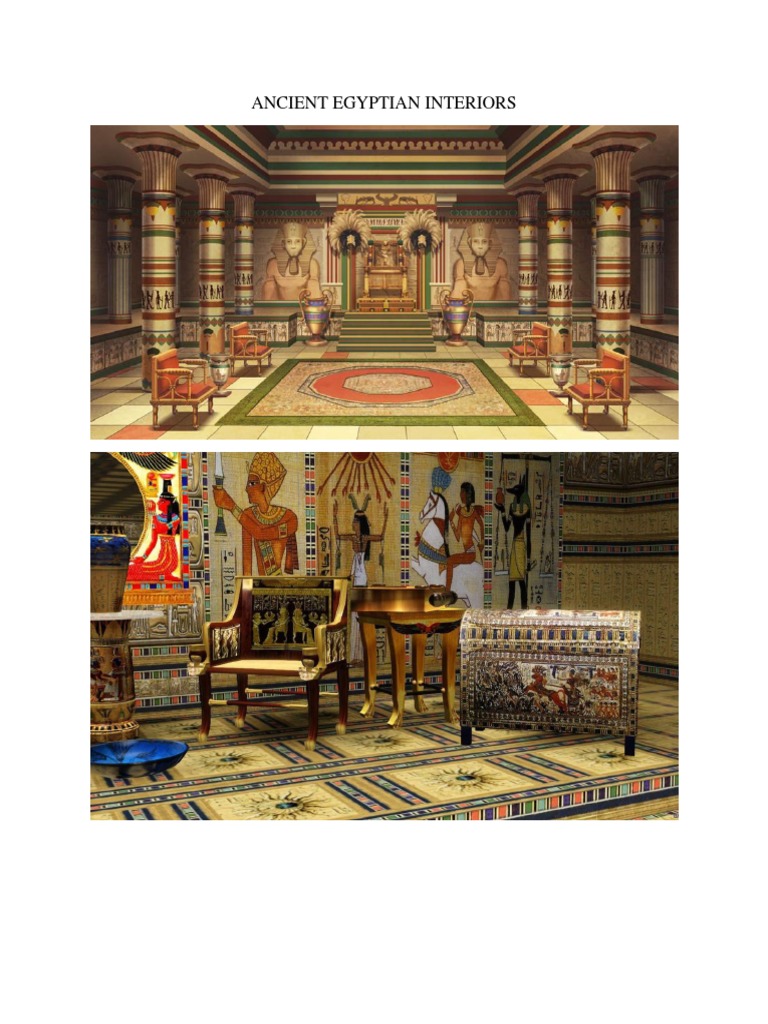 Ancient Egyptian Interiors | PDF