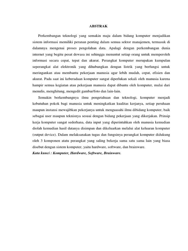 Laporan Praktikum Arsitektur Sistem Komputer | PDF | Game & Aktivitas ...