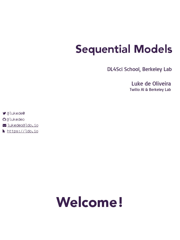Sequential Models | PDF | Artificial Neural Network | Computational ...
