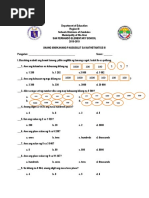 Math Quiz Bee Grade 3 | PDF