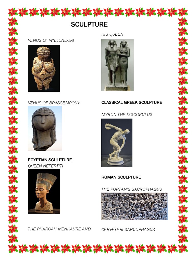 Sculpture: Venus of Willendorf His Queen | PDF | Plastic Arts | Western Art