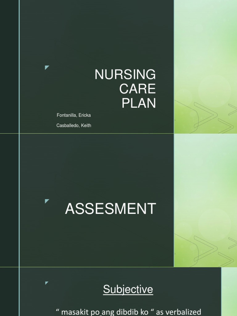 Nursing Care Plan for Fever and Dyspnea | PDF | Thermoregulation ...