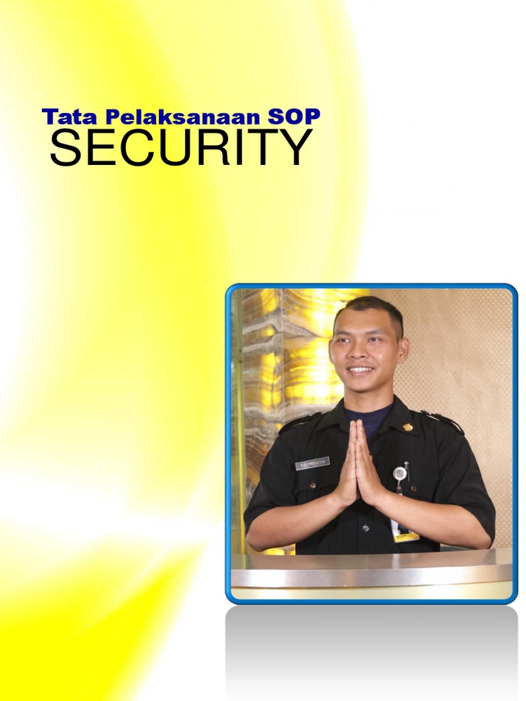 Contoh Sop Security Pengamanan | PDF