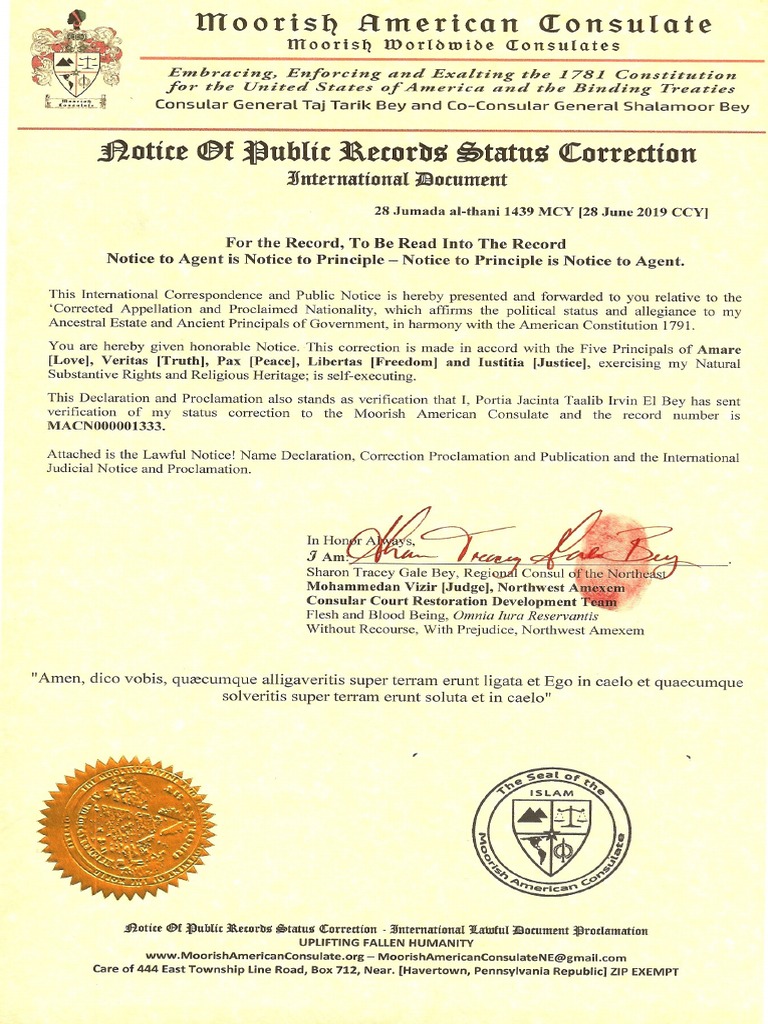 Status Correction MACN000001333 | PDF | Legal Documents | Judiciaries