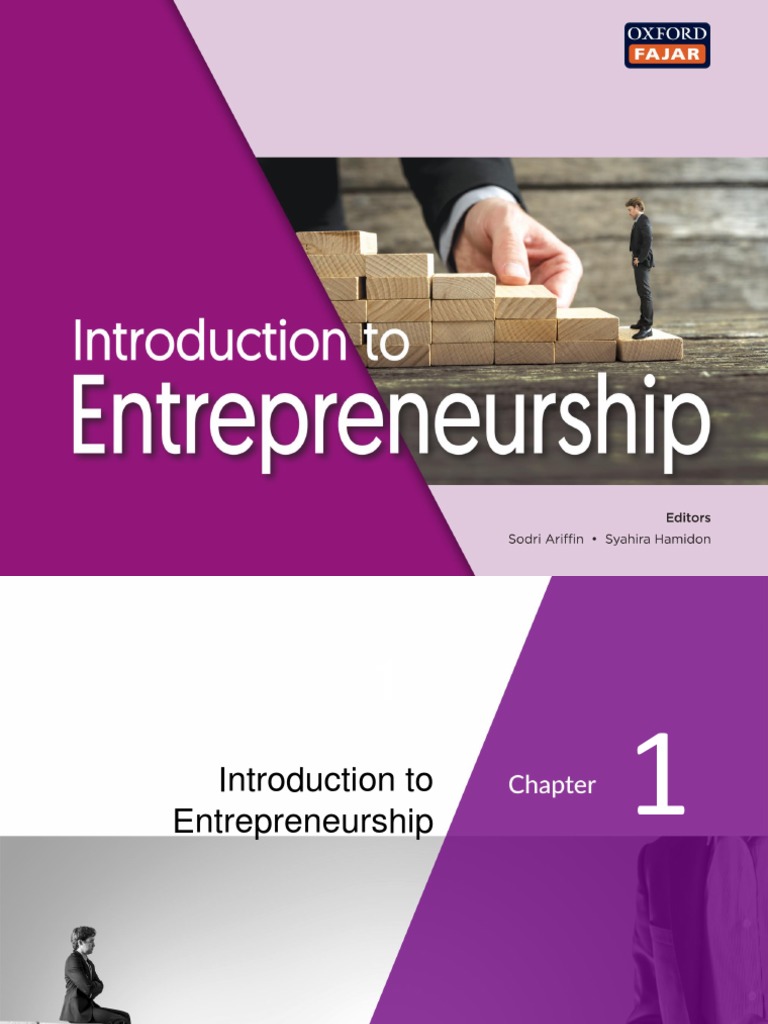 Chapter1-Introduction to Entrepreneurship | Entrepreneurship | Business