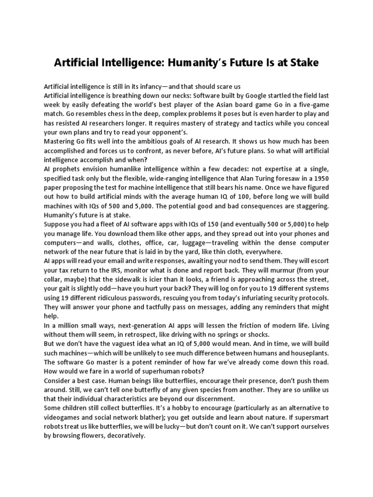 Ai Limits and Introspections | PDF | Artificial Intelligence ...