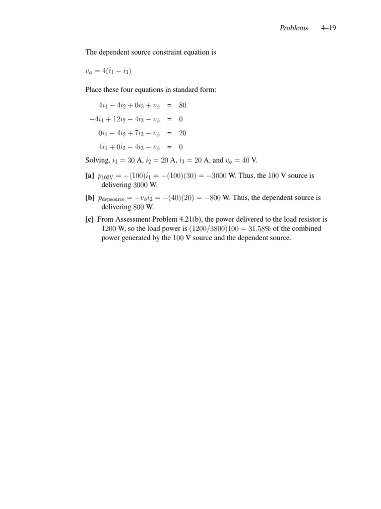 Problems: (A) P (B) P | PDF | Electrical Network | Visual Cortex