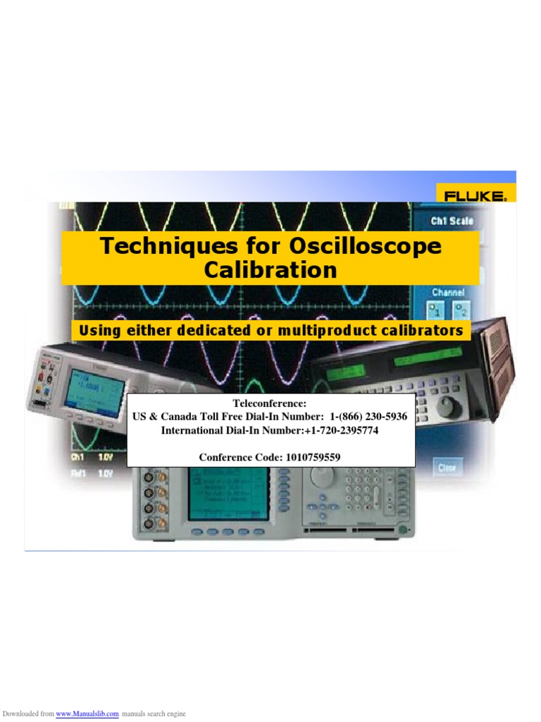 Oscilloscope Calibration PDF | PDF | Electrical Engineering ...