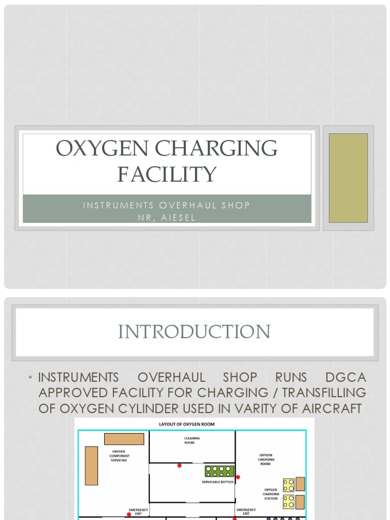 Oxygen Charging Facility | PDF
