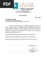 Request Letter (Denr) | PDF | Home & Garden