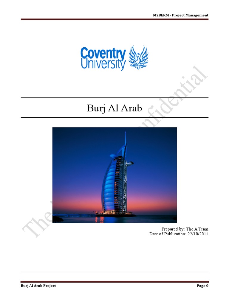 Project Burj Al Arab Updated | PDF | Project Management | Engineering