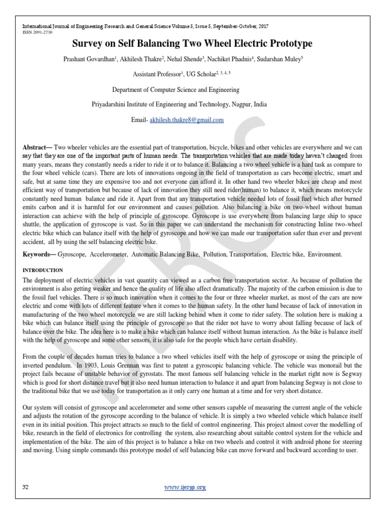 Hoverboard | PDF | Gyroscope | Vehicles