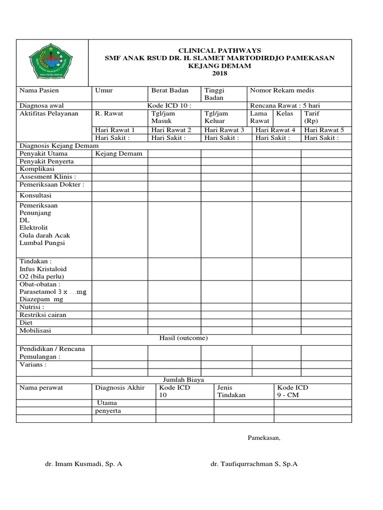 Kode ICD 10 untuk Kejang Demam | PDF | Kesehatan Holistik