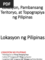 Mga Anyong Lupa 4 | PDF