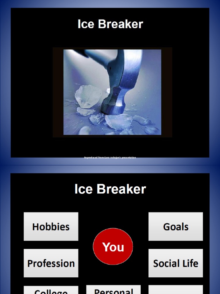 Session 1 Ice Breaker | PDF