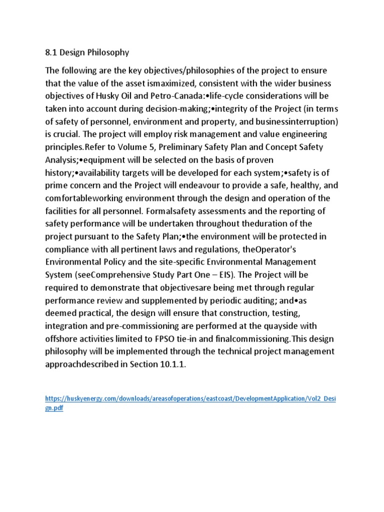 Design Philosophy | PDF